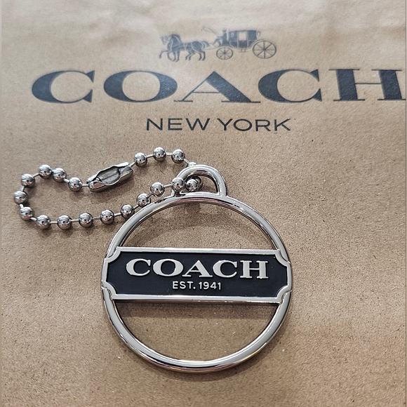 Coach | Accessories | Coach Metal Bag Tag | Poshmark